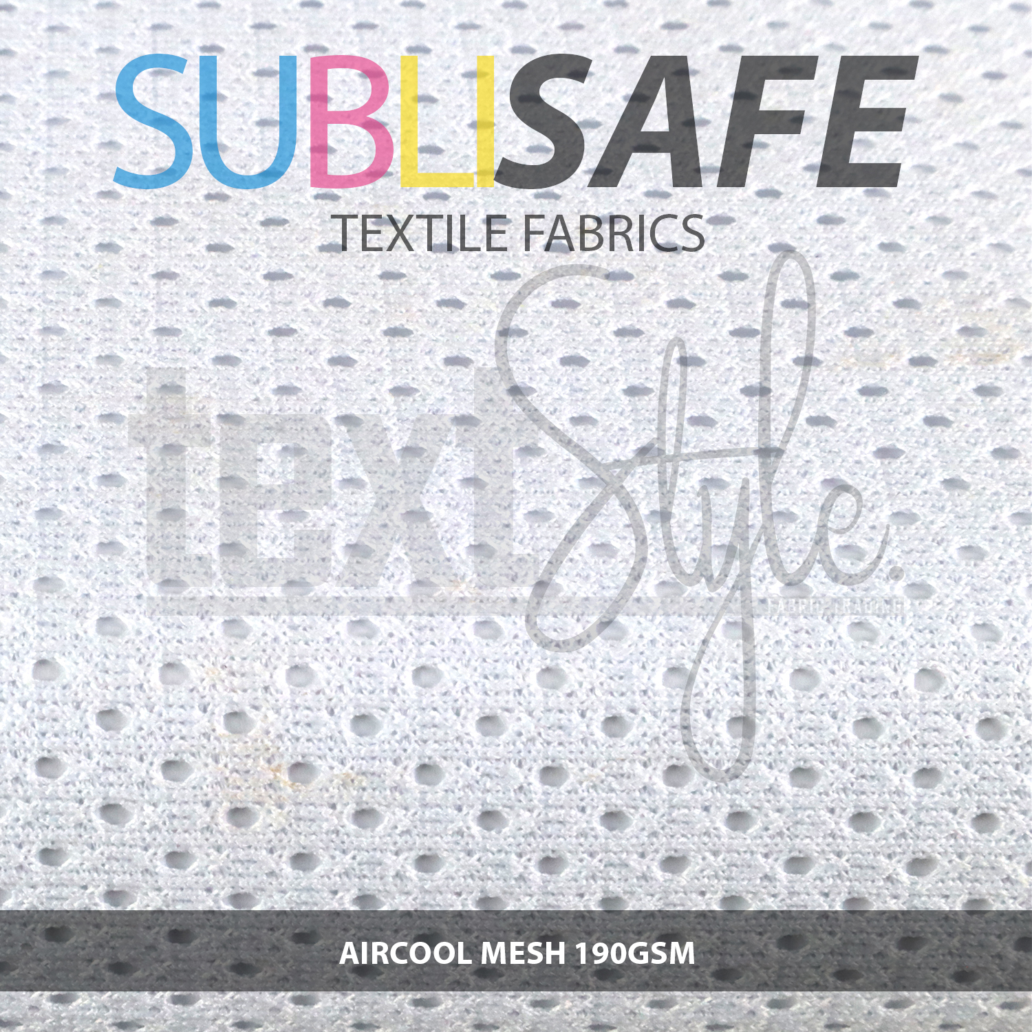 Textstyle (PER KILO) Sublimation Safe Aircool Mesh Fabrics 190gsm ...