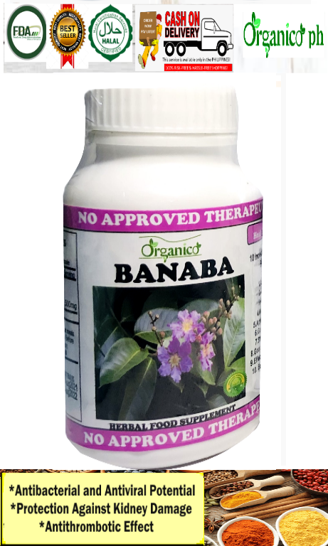 Most effective Banaba (100cap x 500mg Each) | Lazada PH