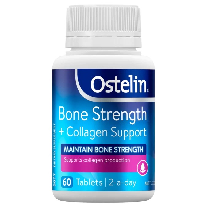 Ostelin Bone Strength + Collagen Support 60 tabs | Lazada PH