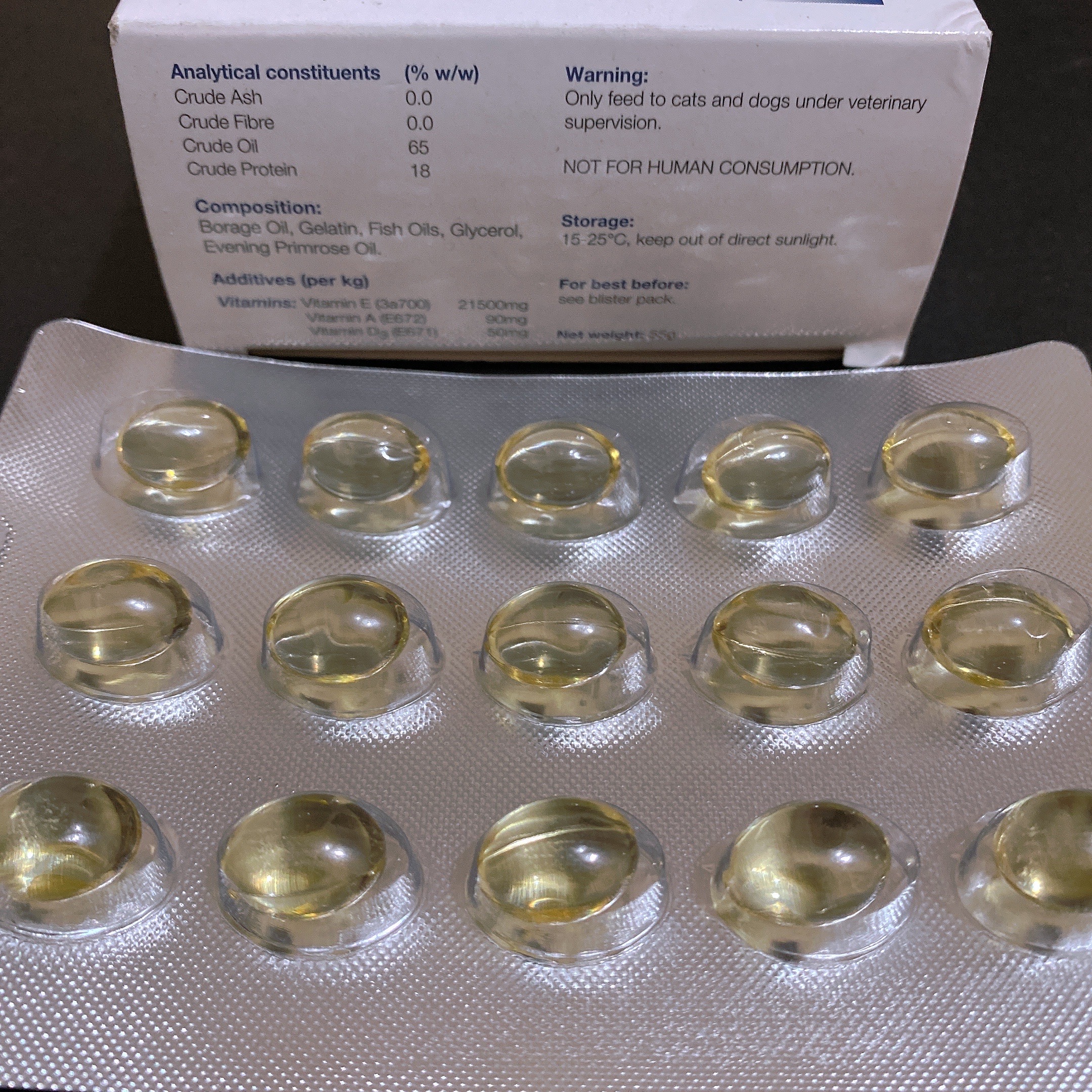 Coatex VetPlus Softgels 1box / 15pcs (For Healthy Skin and Coat) for ...