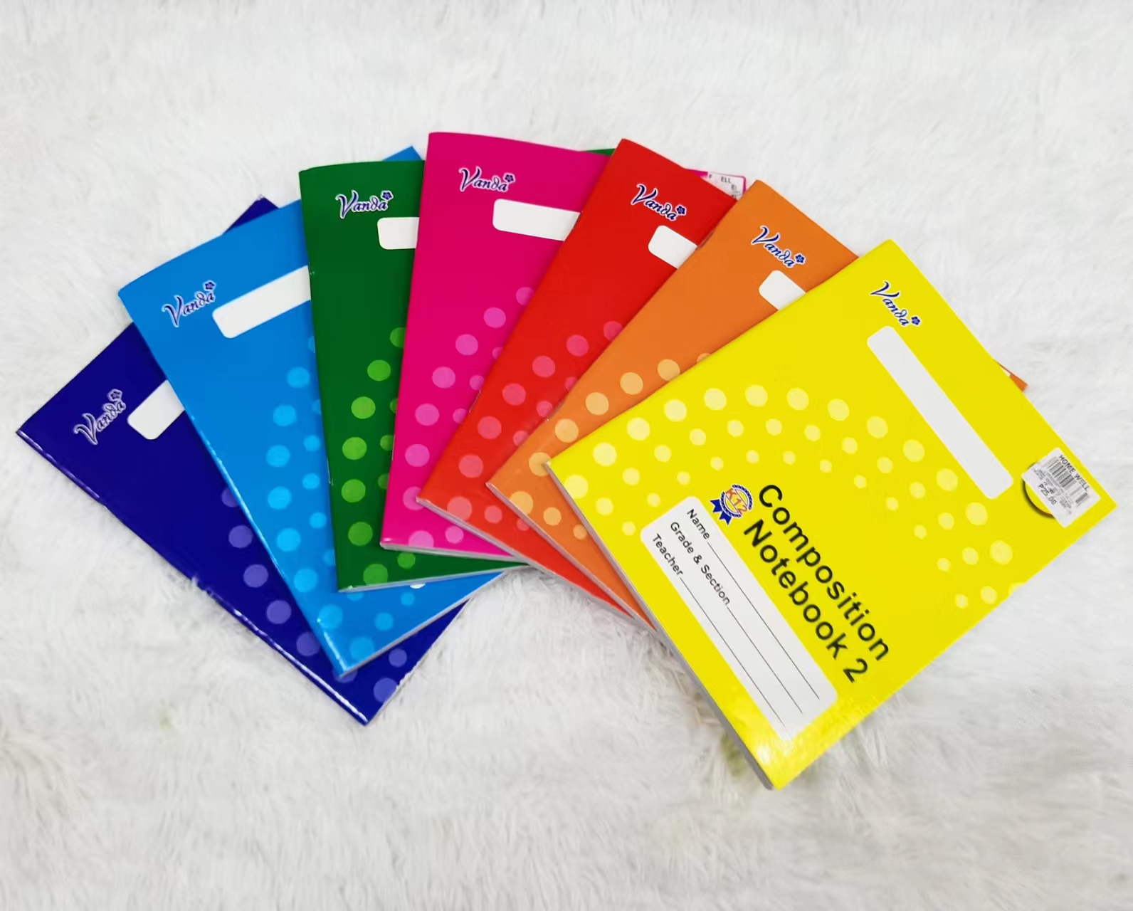 Writing and Composition Notebook 80 leaves Plain and Printed Design ...