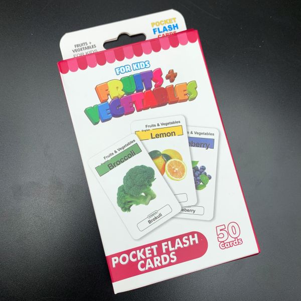 Flash Cards Pocket 50pcs English and Tagalog Learning Educational Alphabet | Lazada PH
