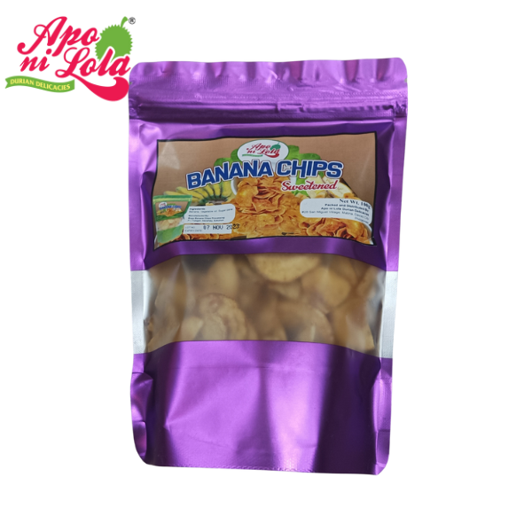 Apo ni Lola | Special Banana Chips Regular Sour Cream 100grams per Pack ...