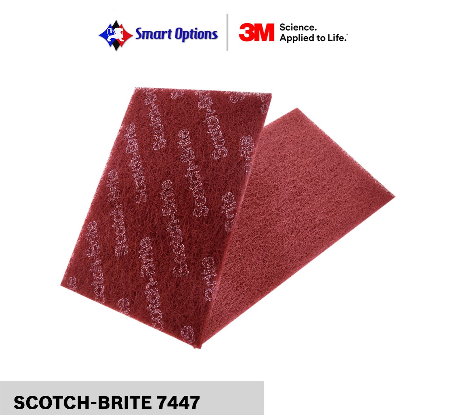 3M Scotch-Brite™ Hand Pad 7447 PRO (2pcs.) | Lazada PH