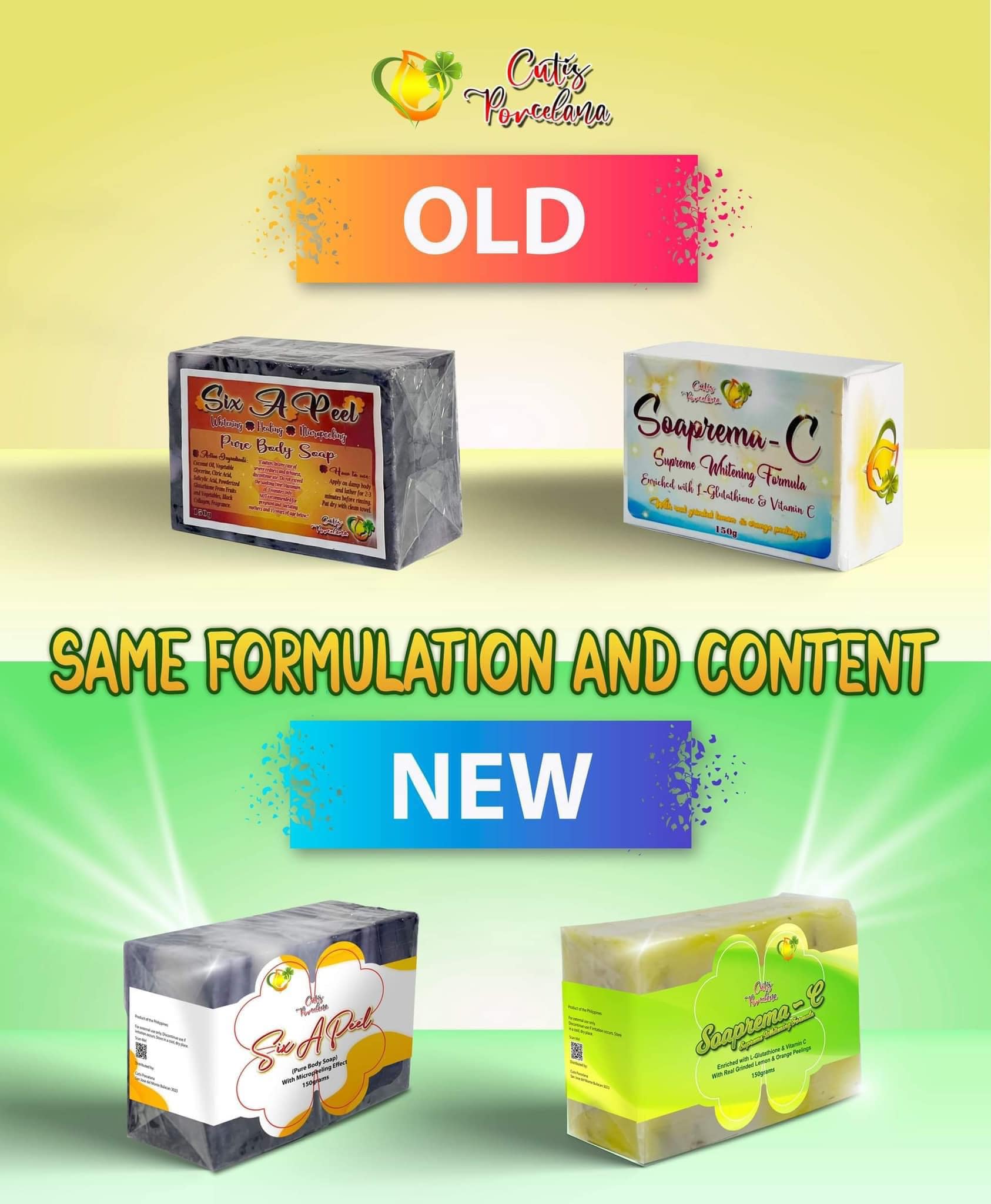 Amazing Soap Combo (Six a peel micropeeling soap, Soaprema C) By Cutis ...
