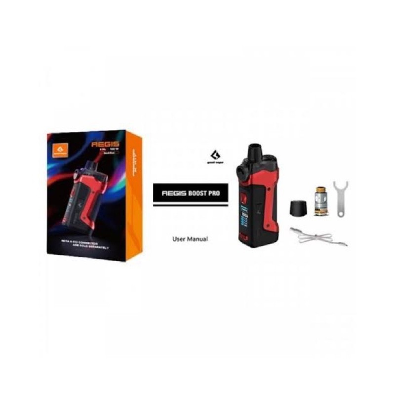 READY STOCK AEGIS BOOST PRO 100W POD KIT COMPLETE SET | Lazada PH