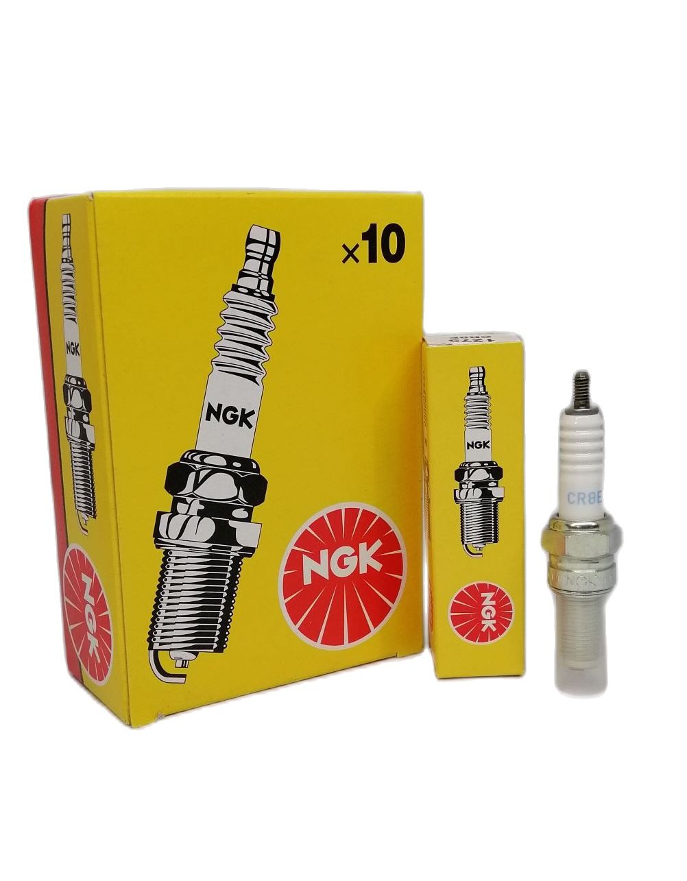 CR8E NGK Spark Plug for Honda Wave 125/Suzuki Raider 150/ Kawasaki ...