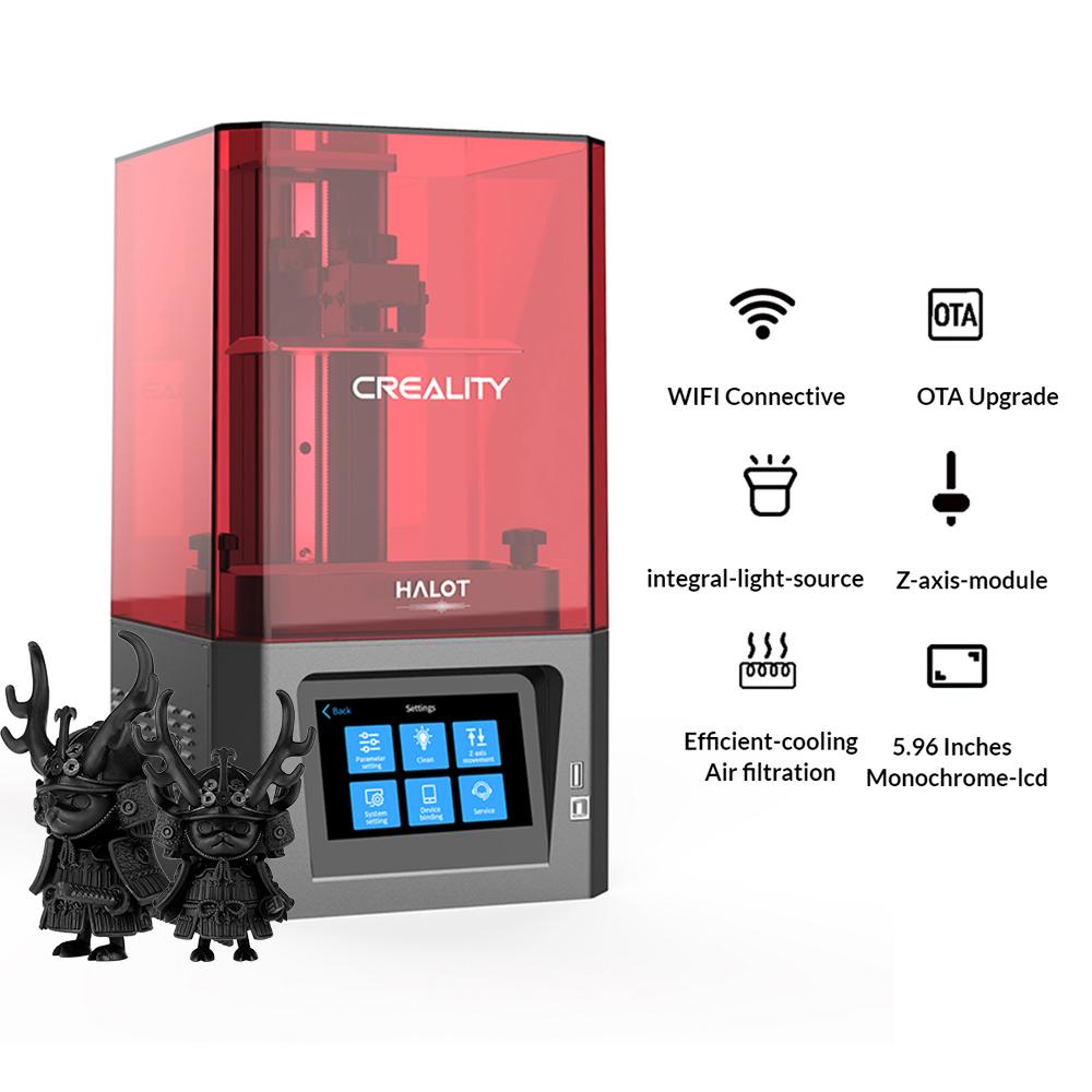 Halot One UV Resin 2K Mono 3D Printer by CREALITY Fast Printing | Lazada PH