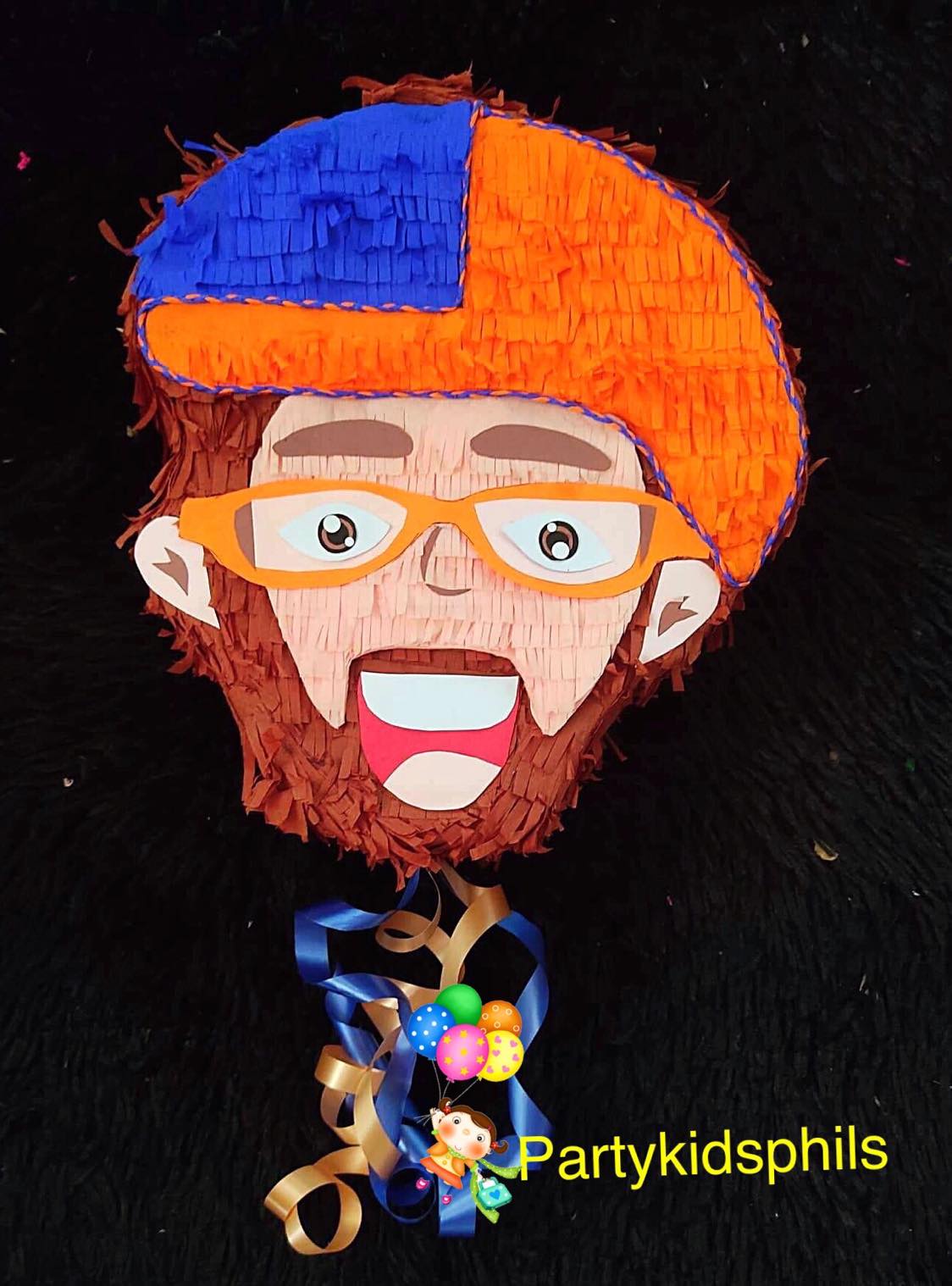 Blippi Head Pinata - 100% HANDMADE - NO COD IN VISAYAS & MINDANAO ...