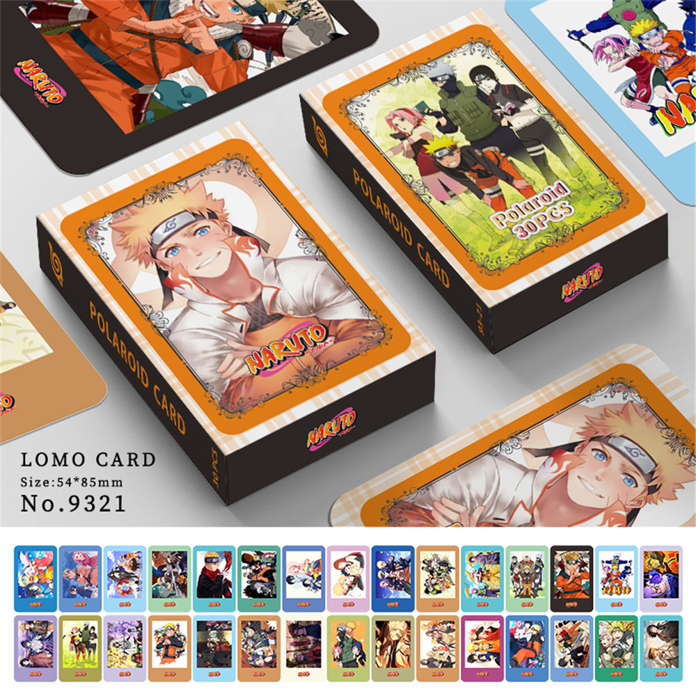 30Pcs Anime Lomo Cards Haikyuu One Piece Naruto Chainsaw Man Slam Dunk ...