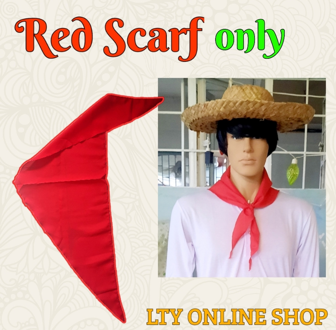 RED SCARF ONLY! KATIPUNERO / MAGSASAKA COSTUME KIDS - ADULT BUWAN NG WIKA | Lazada PH