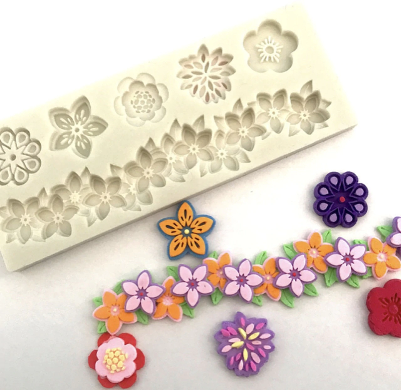 Silicon Fondant Mold - Flower Border | Lazada PH