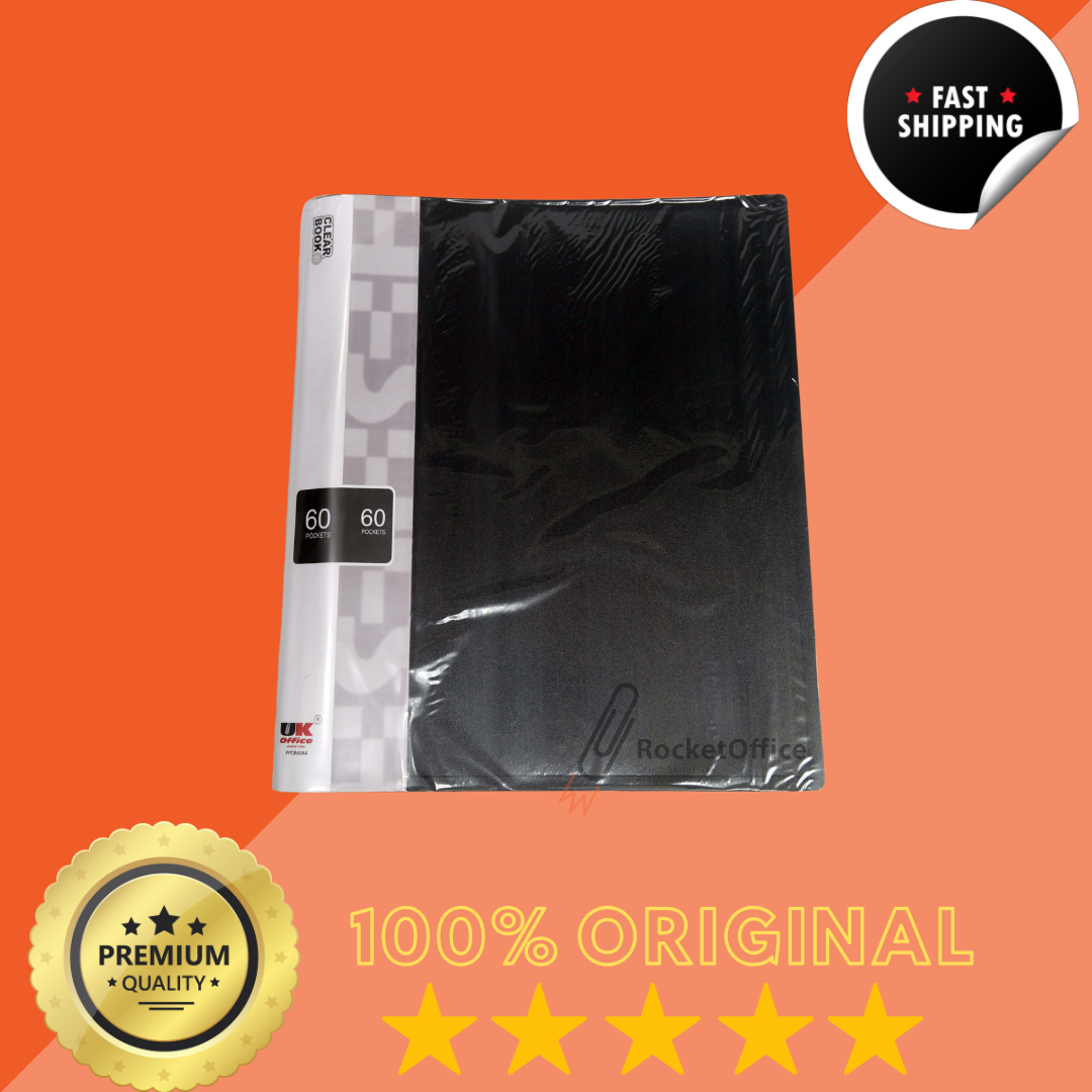Display Book, Clear Book A4 & Long (60 Pockets) | Lazada PH