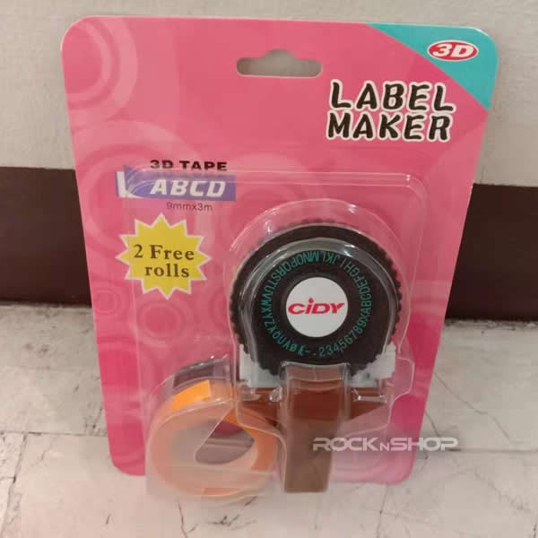 label maker CiDY C101 Manual Label Maker Embossing Machine DIY Printer ...