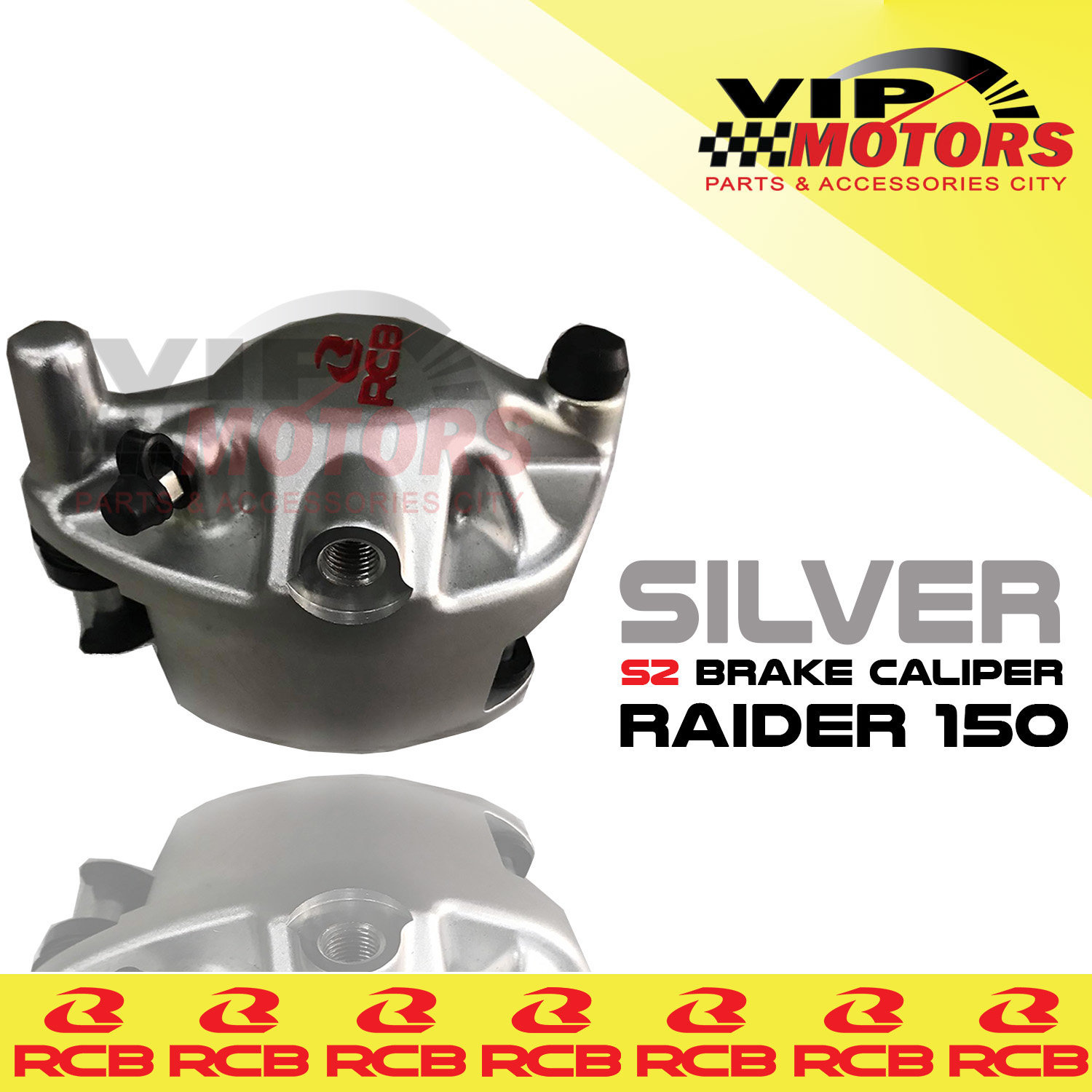 (RCB) S2 Brake Caliper SILVER for Raider 150 | Lazada PH