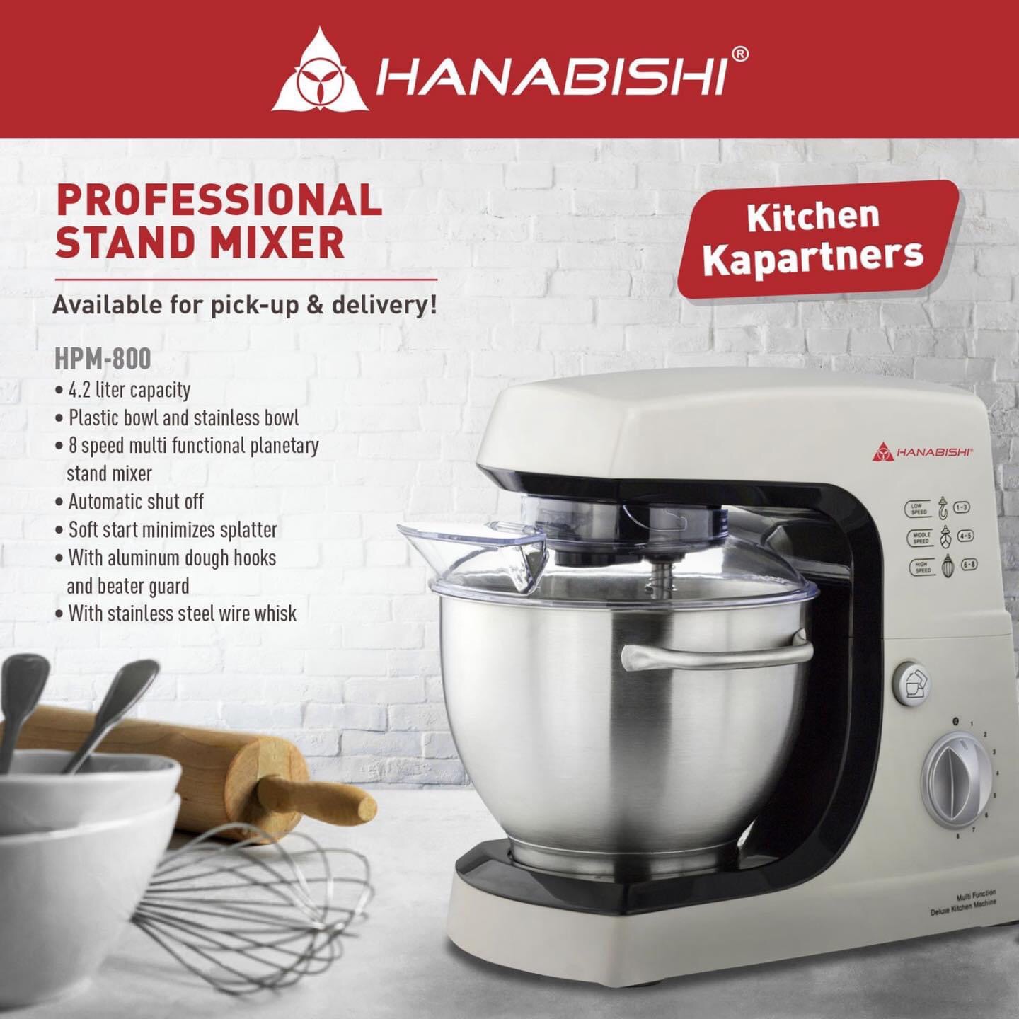 Hanabishi stand mixer | Lazada PH