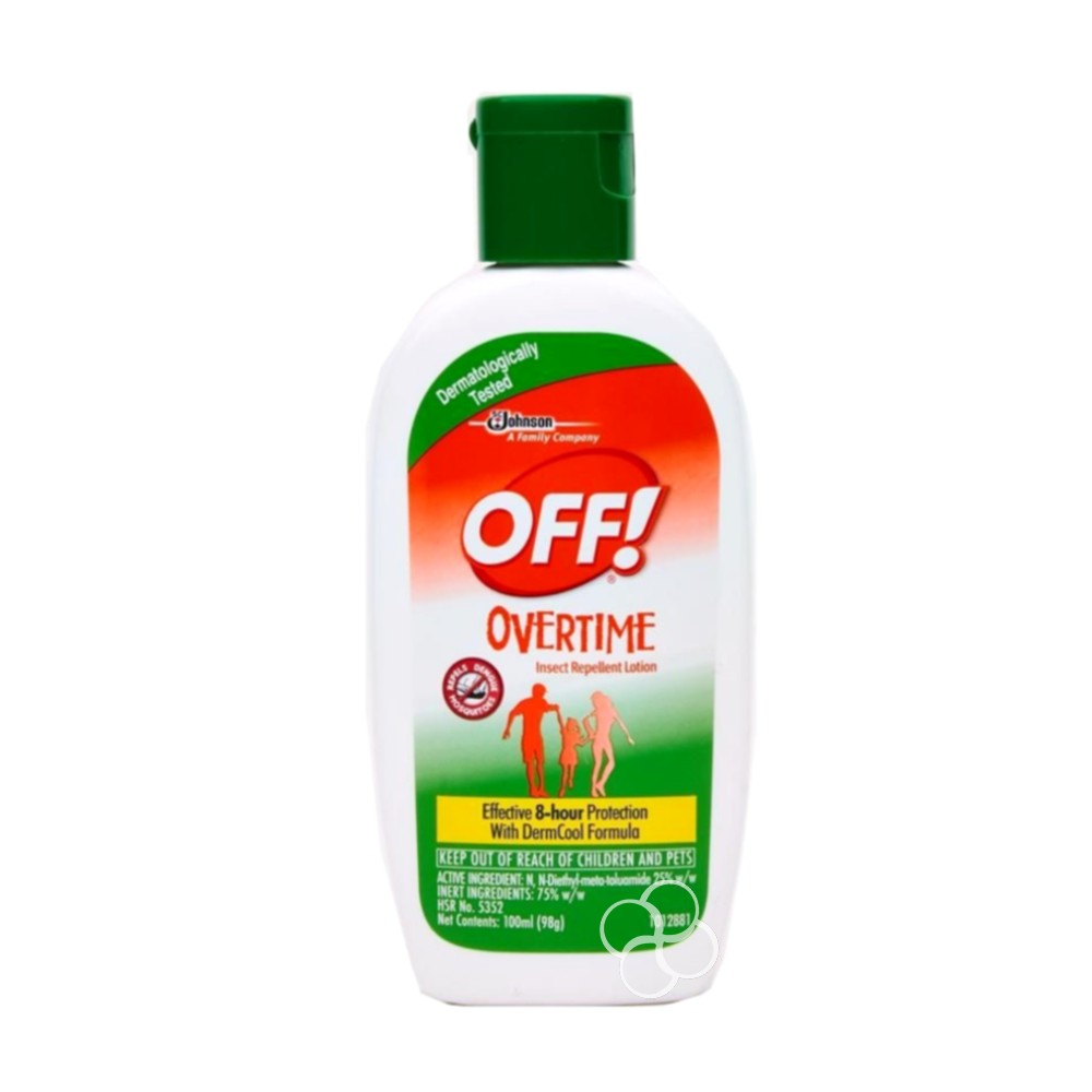 Off! Overtime Insect Repellent Lotion 100mL | Lazada PH
