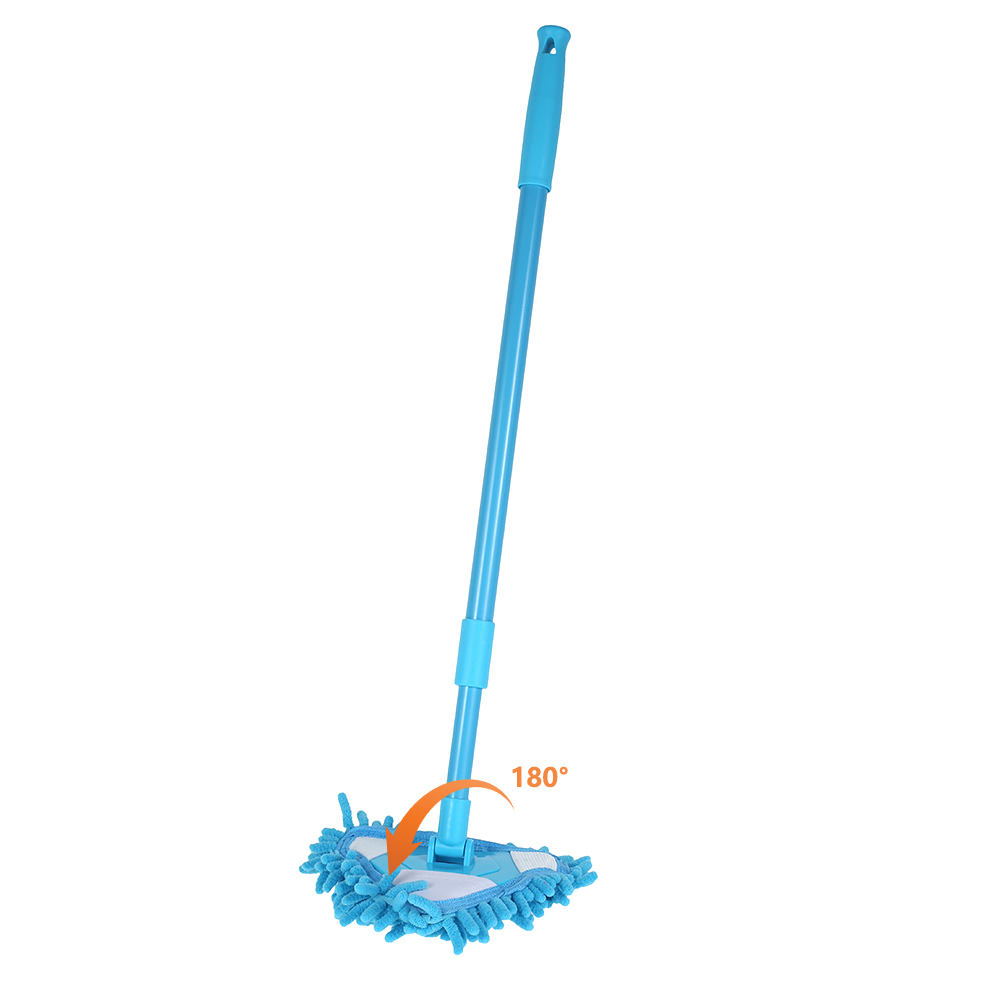 Original 1.5-2M Meters 180 Rotatable Triangle Lazy Cleaning Mop ...