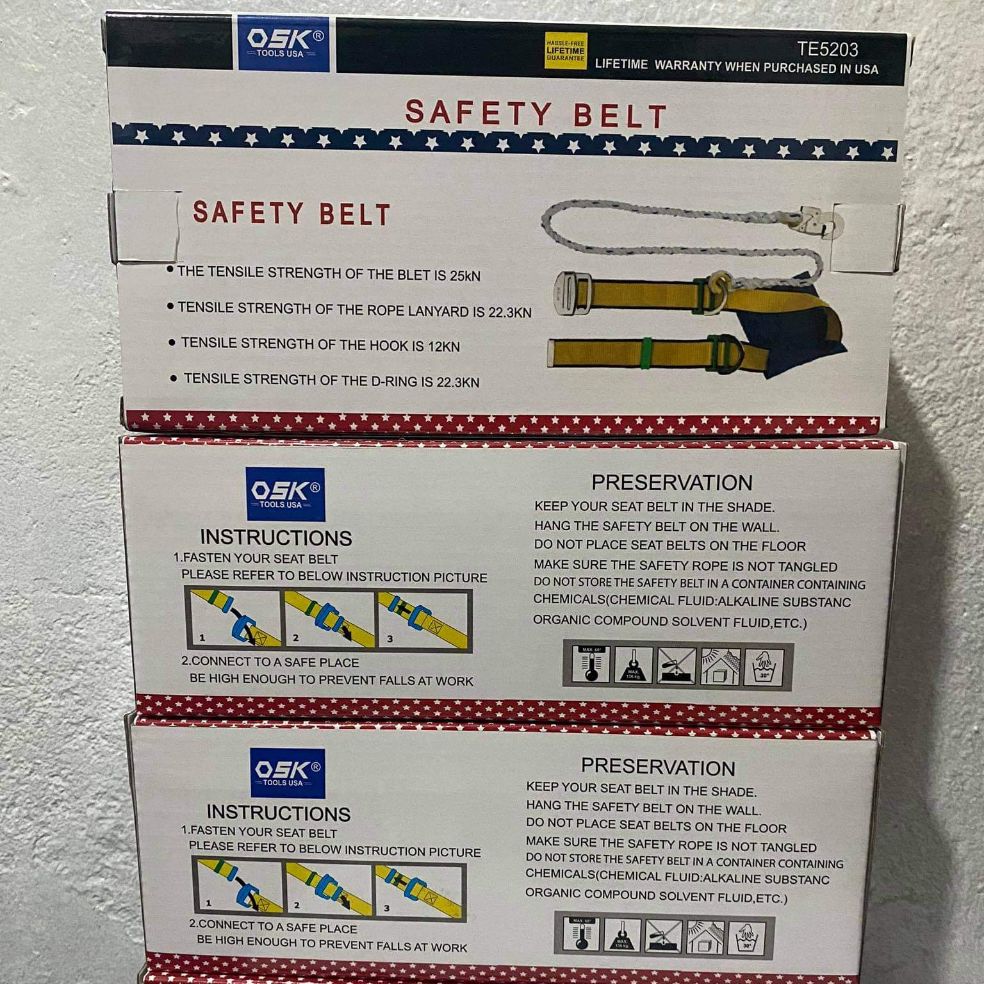 Osk Safety Belt 136kg max weight capacity | Lazada PH
