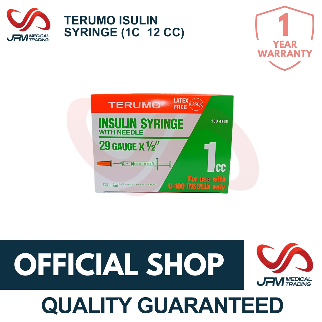 Terumo Syringe insulin 1cc 1/2cc 3cc | Lazada PH