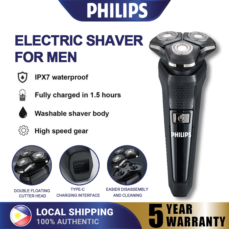 PHILIPS Original Portable Electric Shaver Rechargeable Shaver for man ...