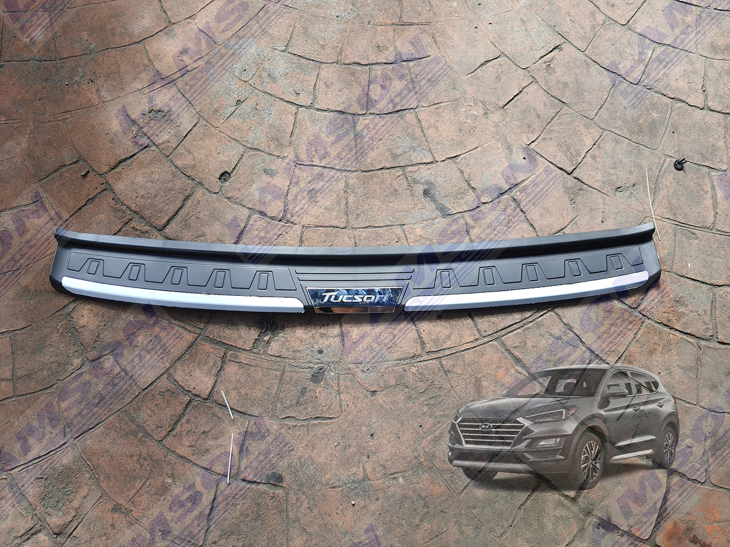 Hyundai Tucson 3rd Generation 2019 - 2022 Rear Step Sill Bumper ...