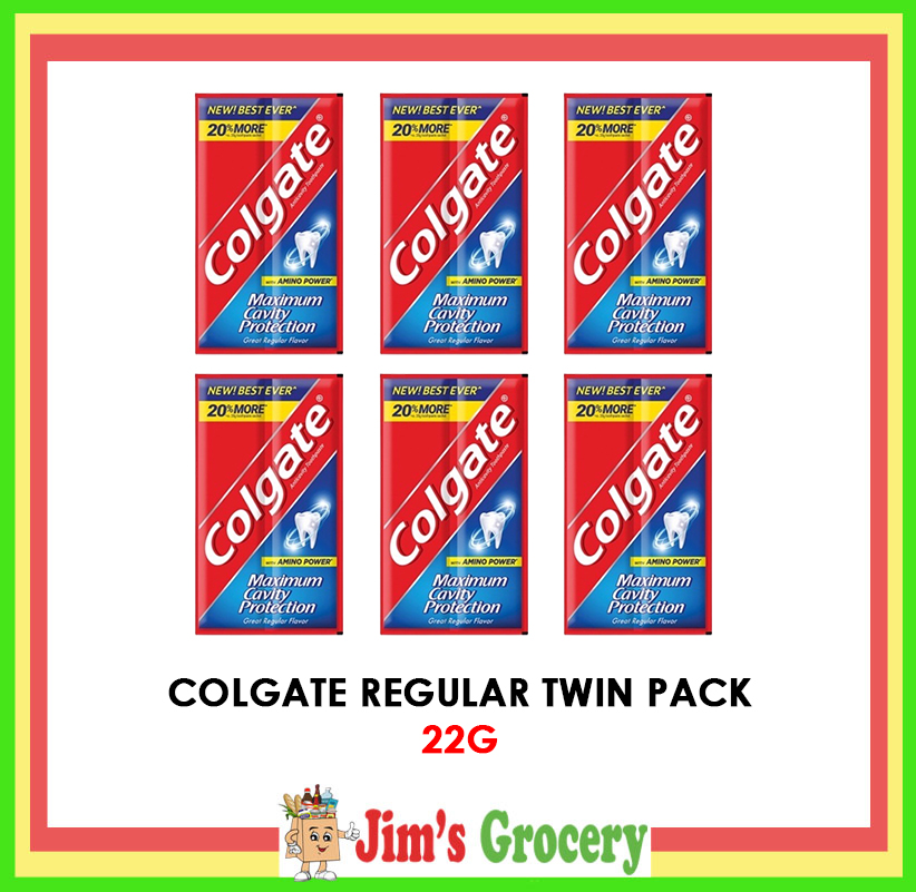 JIMS COLGATE TOOTHPASTE REGULAR FLAVOR 20G BY 6 | Lazada PH