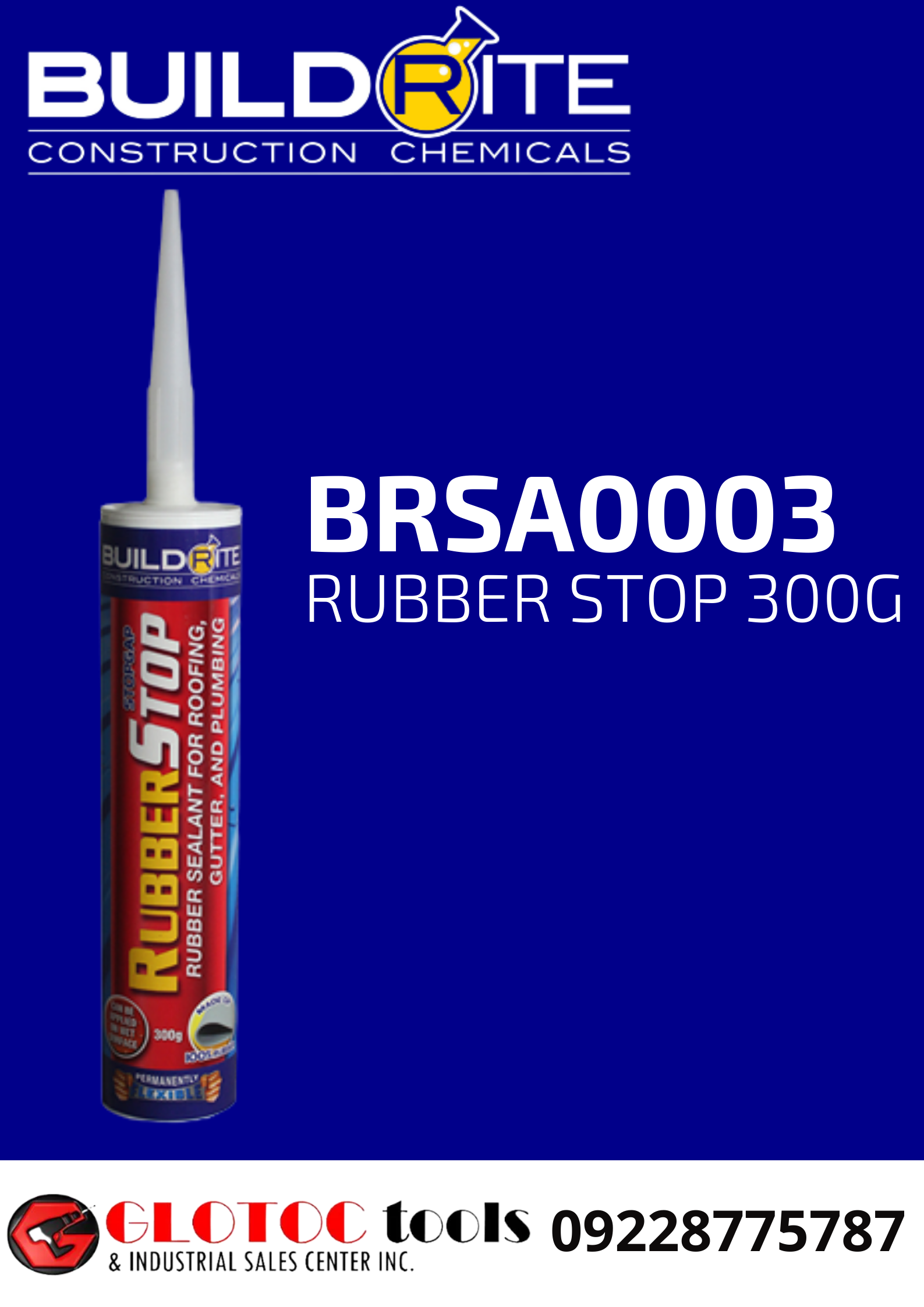 BUILDRITE Rubber Stop 300g BRSA0003 | Lazada PH