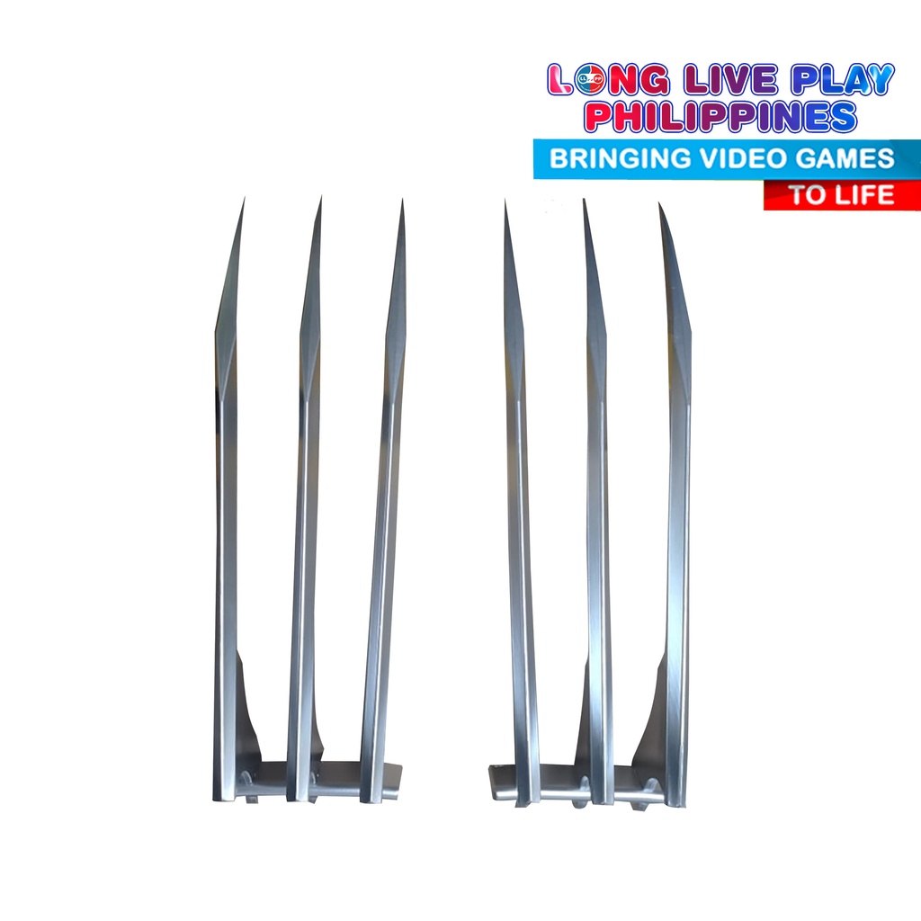 Wolverine Claws Pair Hard Plastic Cosplay Costume Props Wolverine Claws ...