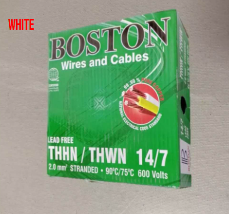 Original Boston THHN/THWN Stranded Wire 2.0mm² #14/7 (150meters) 14/7 2 ...