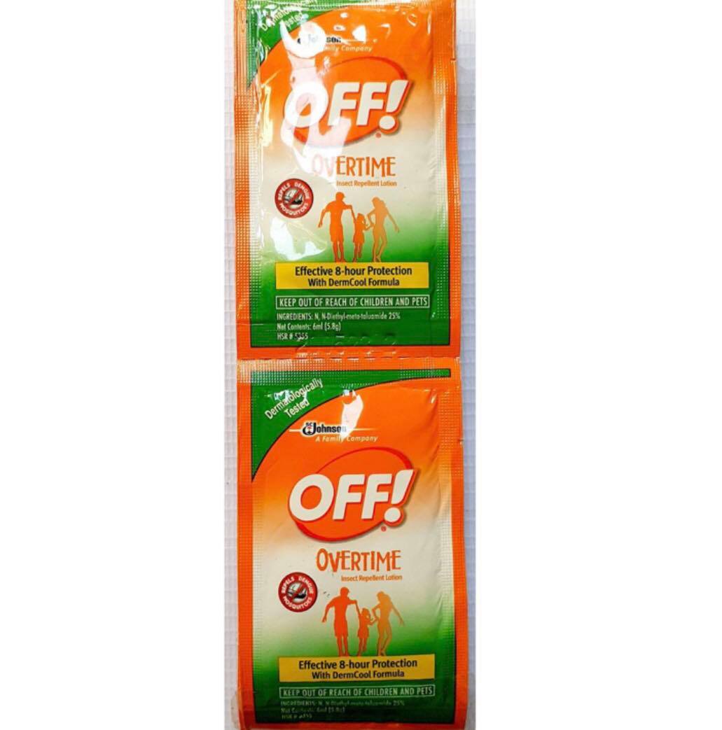 Off Lotion Overtime Sachet (Set of 6) | Lazada PH
