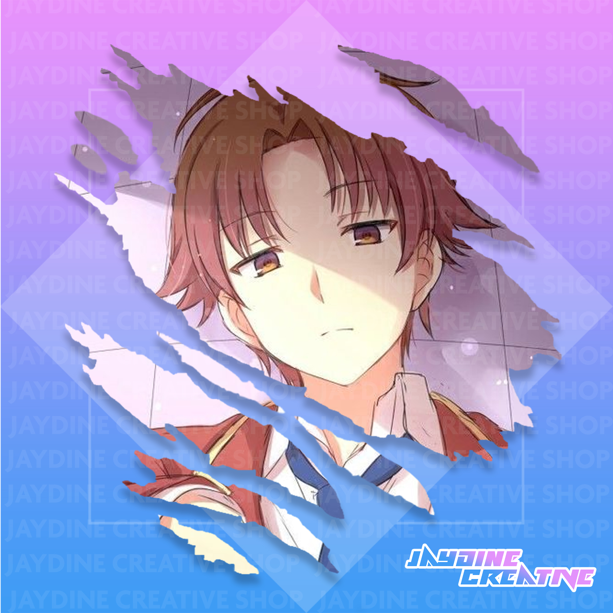 Jaydine Creative : All Anime Characters - Anime (Scratch Design Sticker ...