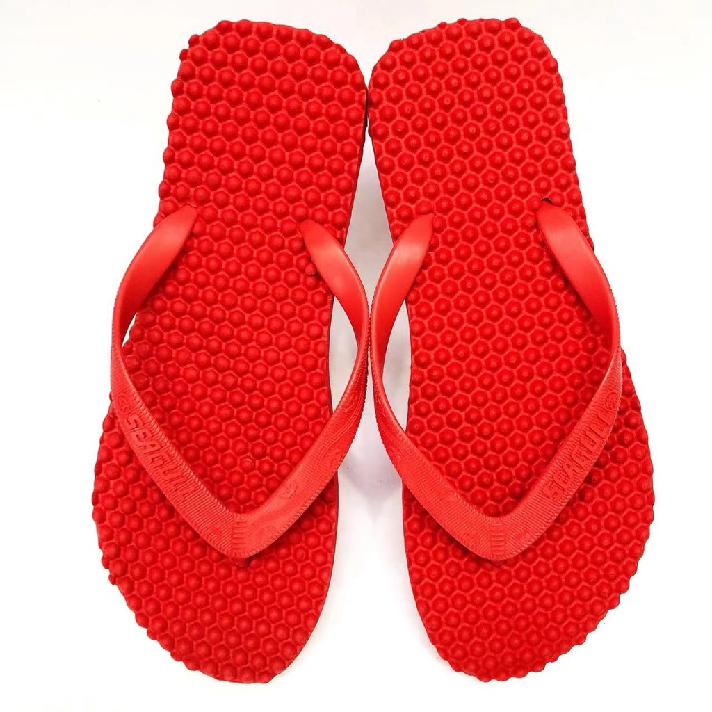 Y-SHAPE ADULT SLIPPER UNISEX SEAGULL MASSAGE SLIPPERS (9-11) | Lazada PH