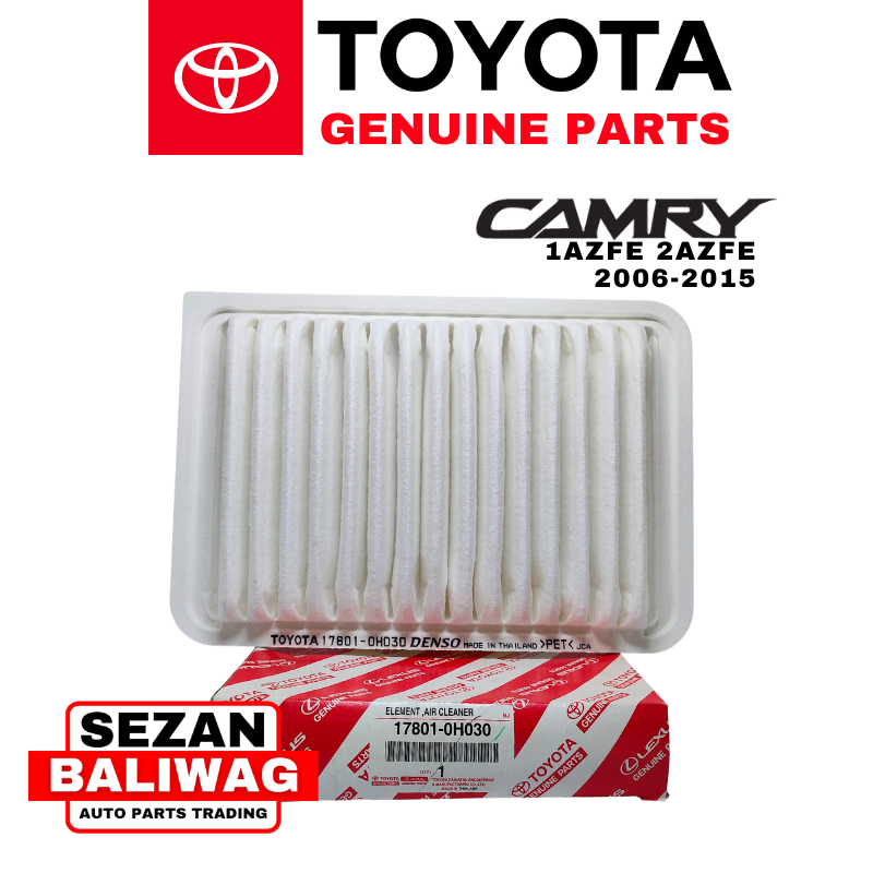 ORIGINAL TOYOTA AIR FILTER ELEMENT CAMRY 2006-2015 17801-0H030 | Lazada PH