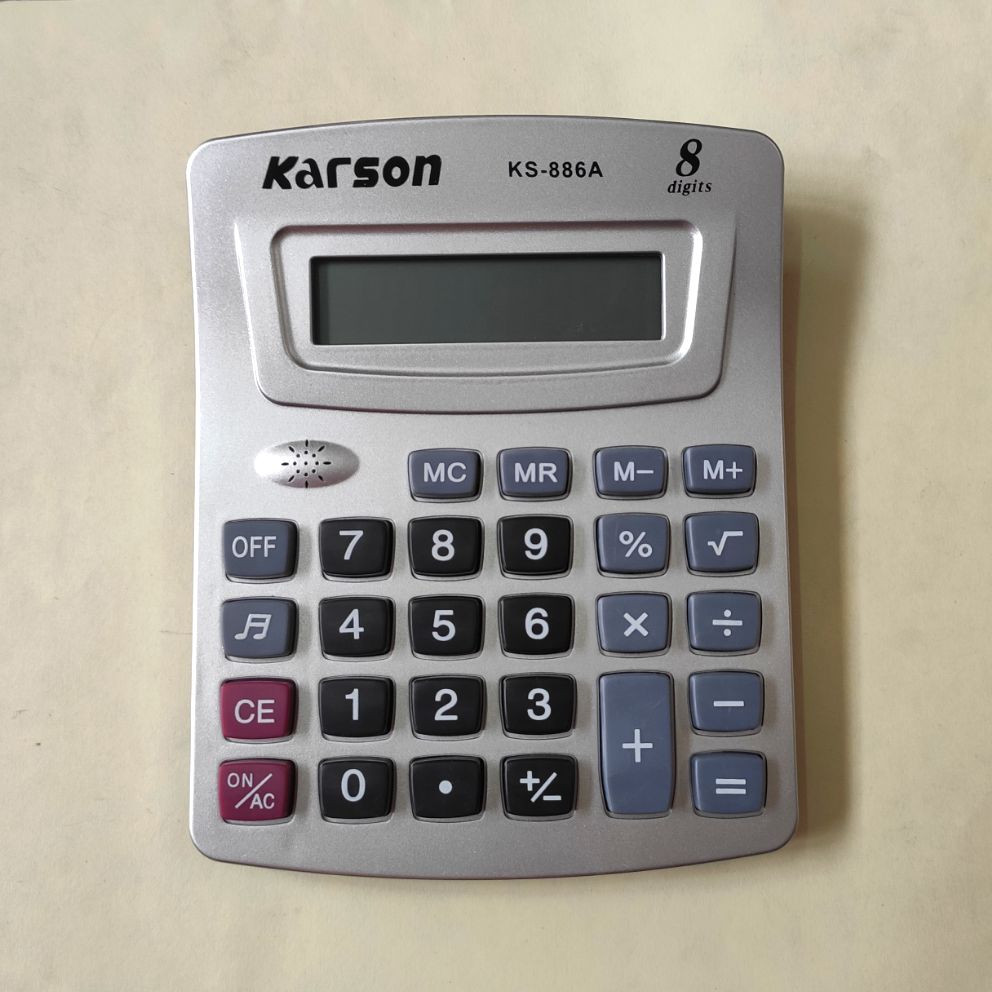 Karson KS-886A Electronic Calculator with keypad sounds | Lazada PH