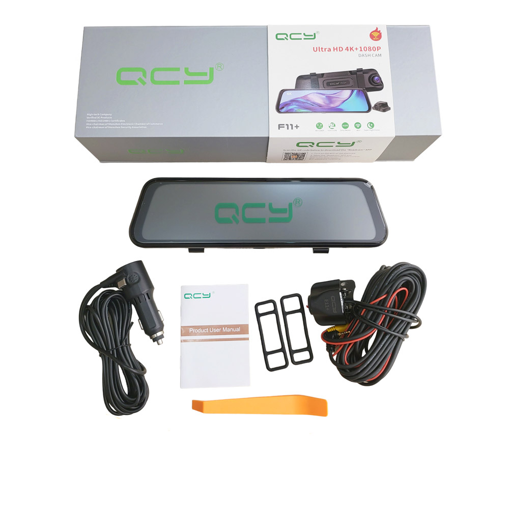 QCY F11+ ULTRA 4K + 1080P SONY Sensor HISILICON Super Night Vision WiFi ...