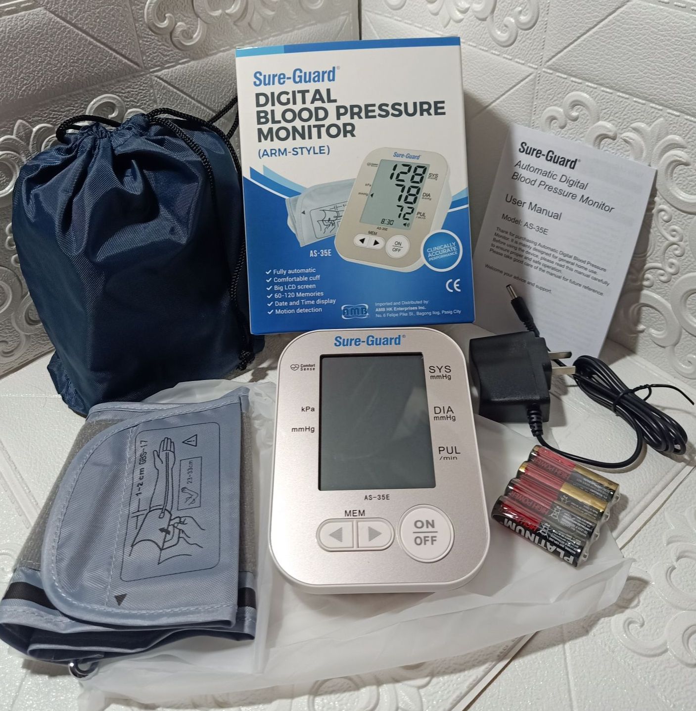 Sure-Guard Digital Blood Pressure Monitor | Lazada PH