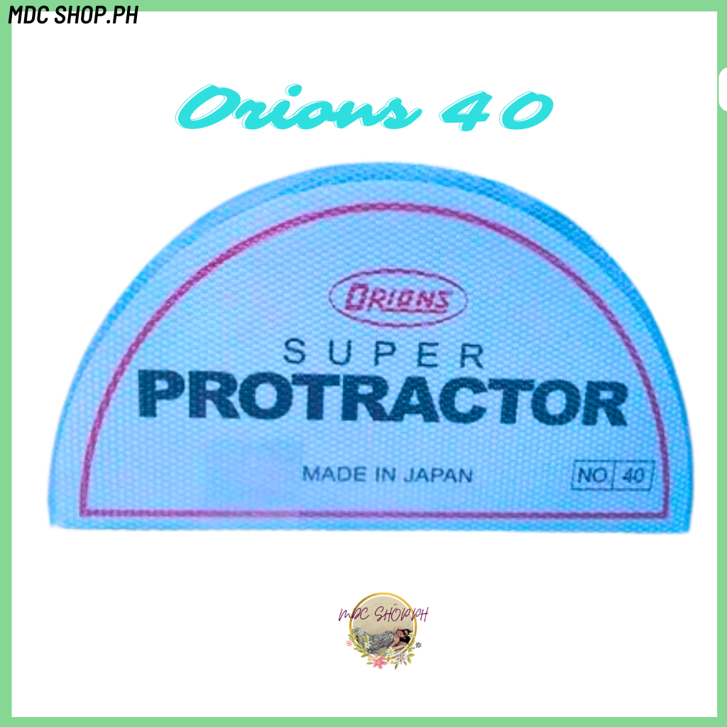 ORION PROTRACTOR 40 / 1PC (MDCSO0 | Lazada PH