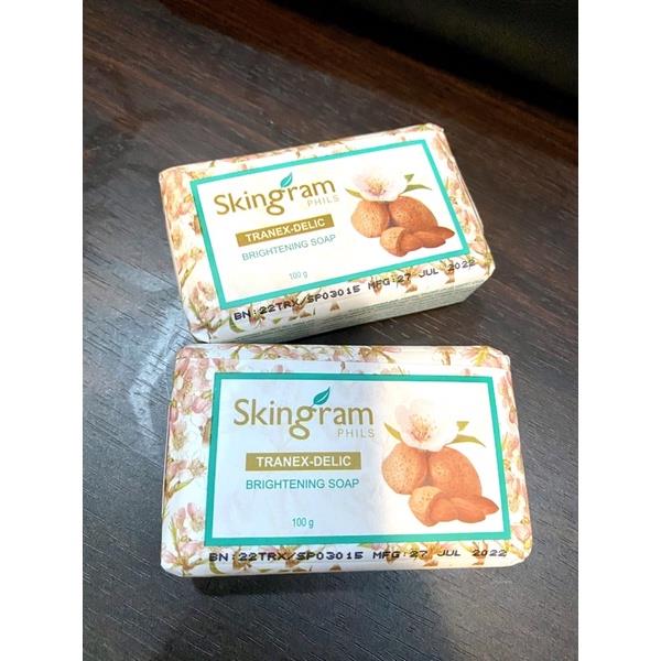 Skingram Tranexamic Mandelic Brightening Toner Soap (2024 Expiry ...