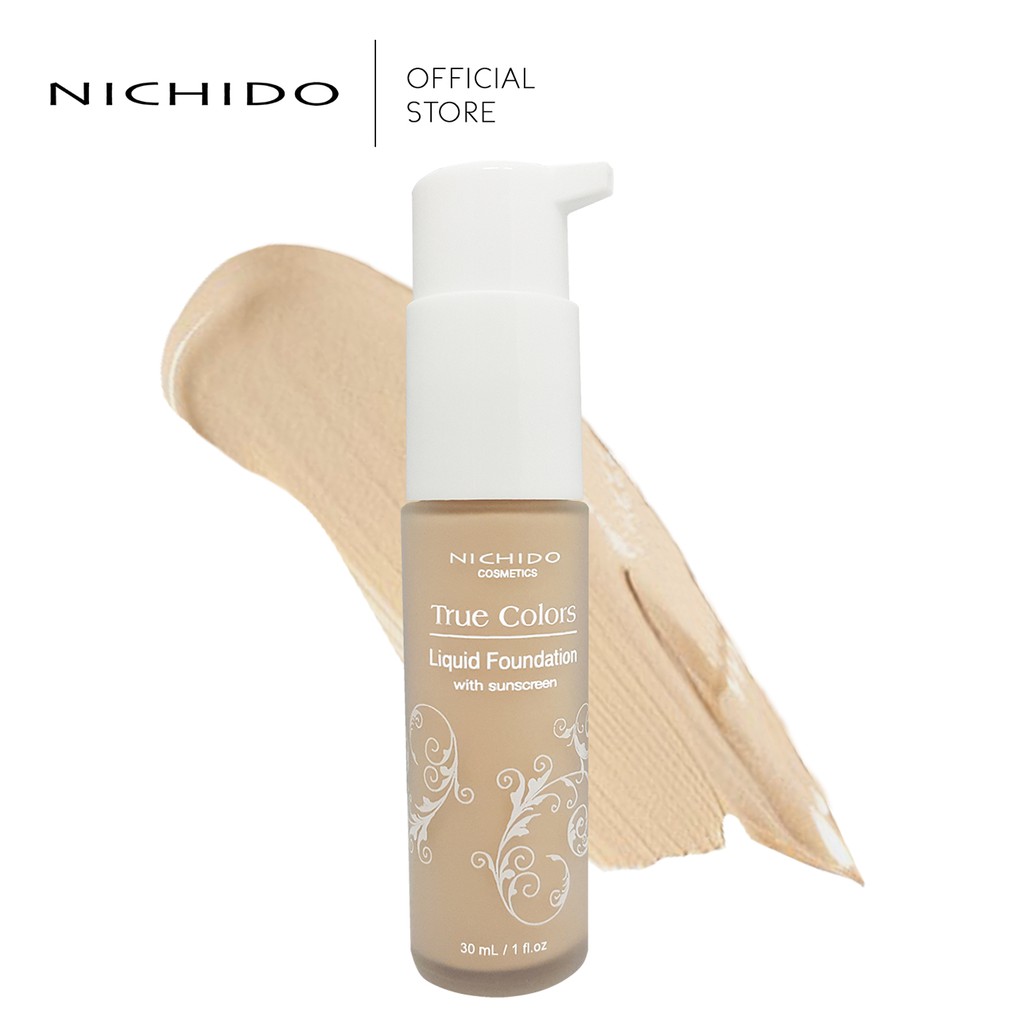 NICHIDO True Colors Liquid Foundation - True Natural | Lazada PH