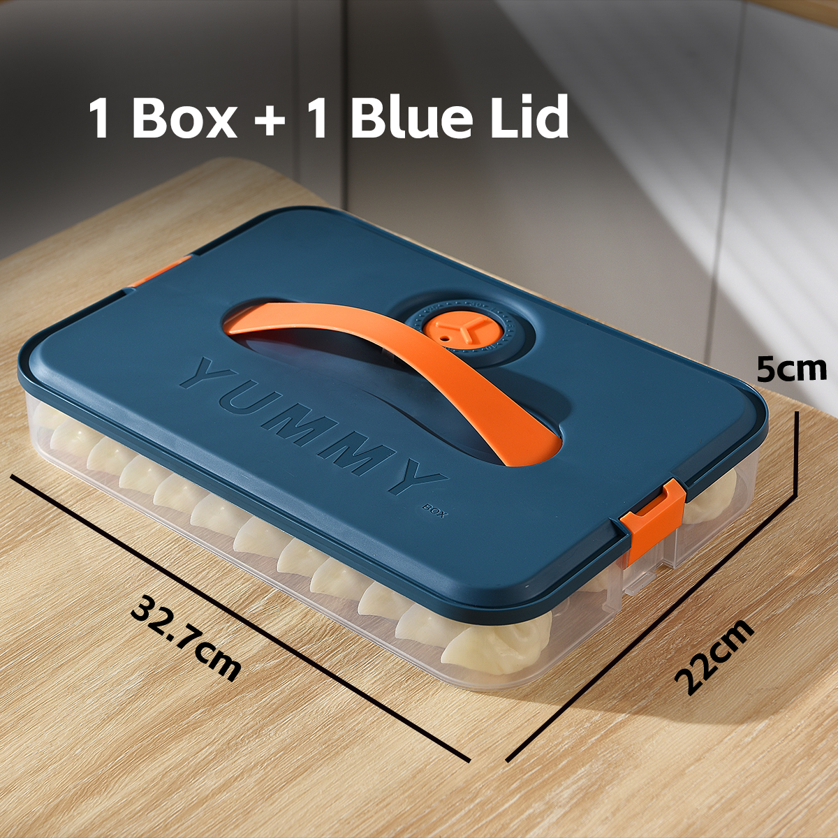 Stackable Dumpling box Microwaveable Dumpling storage box Refrigerator ...