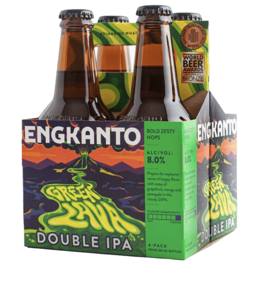 Engkanto Green Lava – Double IPA 330mL Bottle 4-Pack | Lazada PH