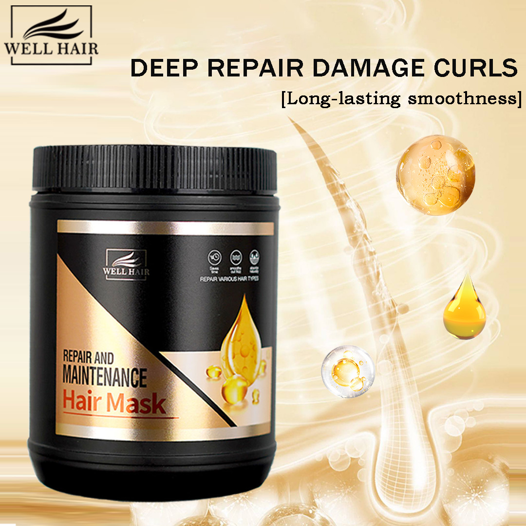 【FDA approved】Well Hair Repair And Maintenance Hair Mask Hair mask ...