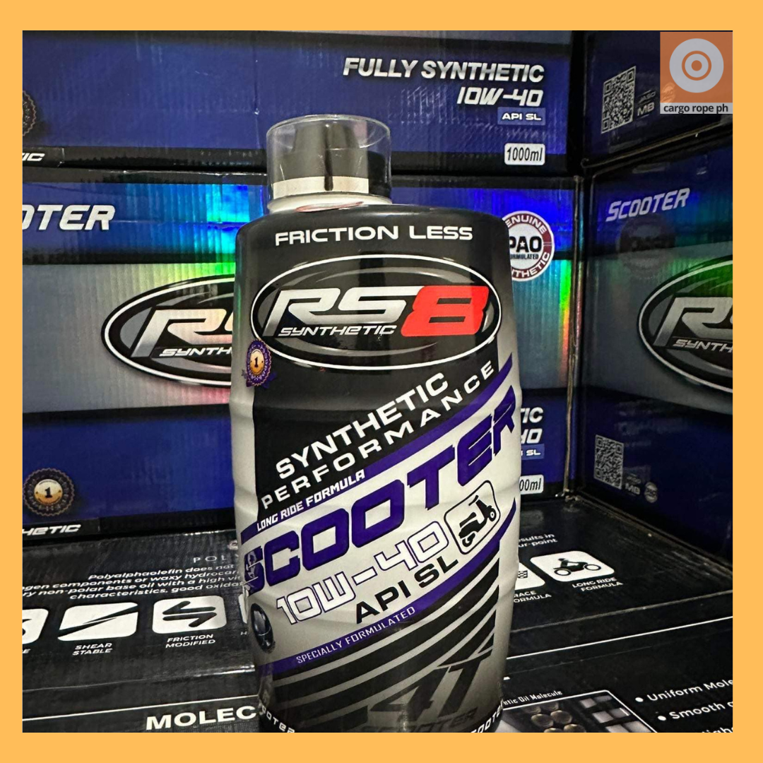 [CARGO ROPE PH] RS8 Scooter 1PC Engine Oil 800ML Racing Formula SM 10W ...