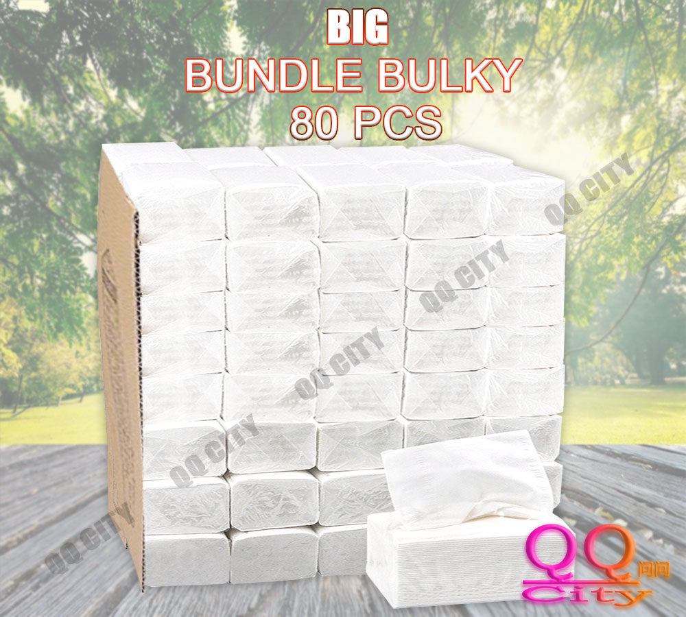 BULKY ORDER Native wood pulp facial tissue Interfolded Paper Tissue ...