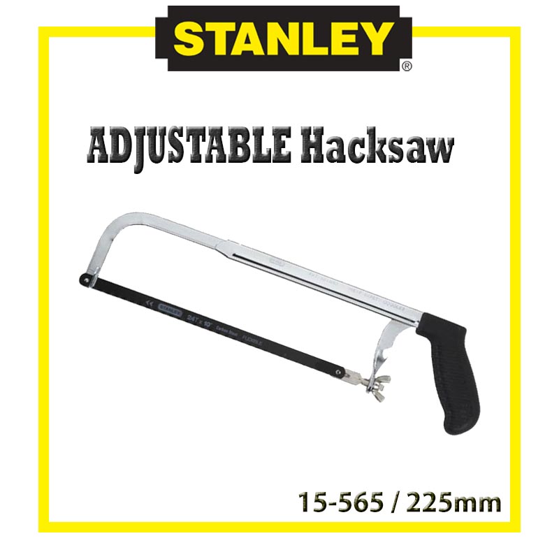 STANLEY ADJUSTABLE HACKSAW 24Tx10inches (15-565) | Lazada PH