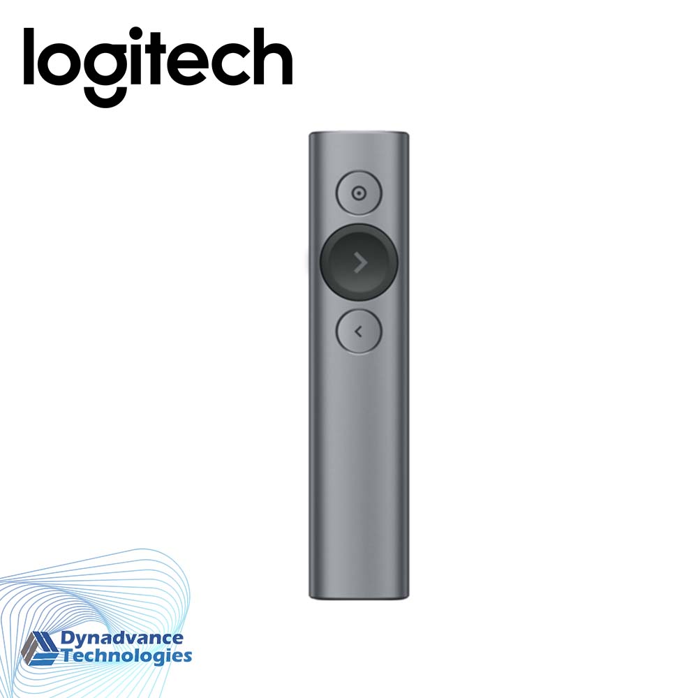 Logitech Spotlight Wireless Presentation Remote, 2.4 GHz and Bluetooth ...