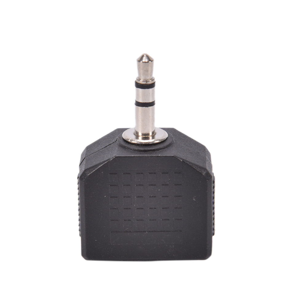 Elector 2PCS Audio 3.5mm Jack Male to Double AUX Female Headphone Y ...