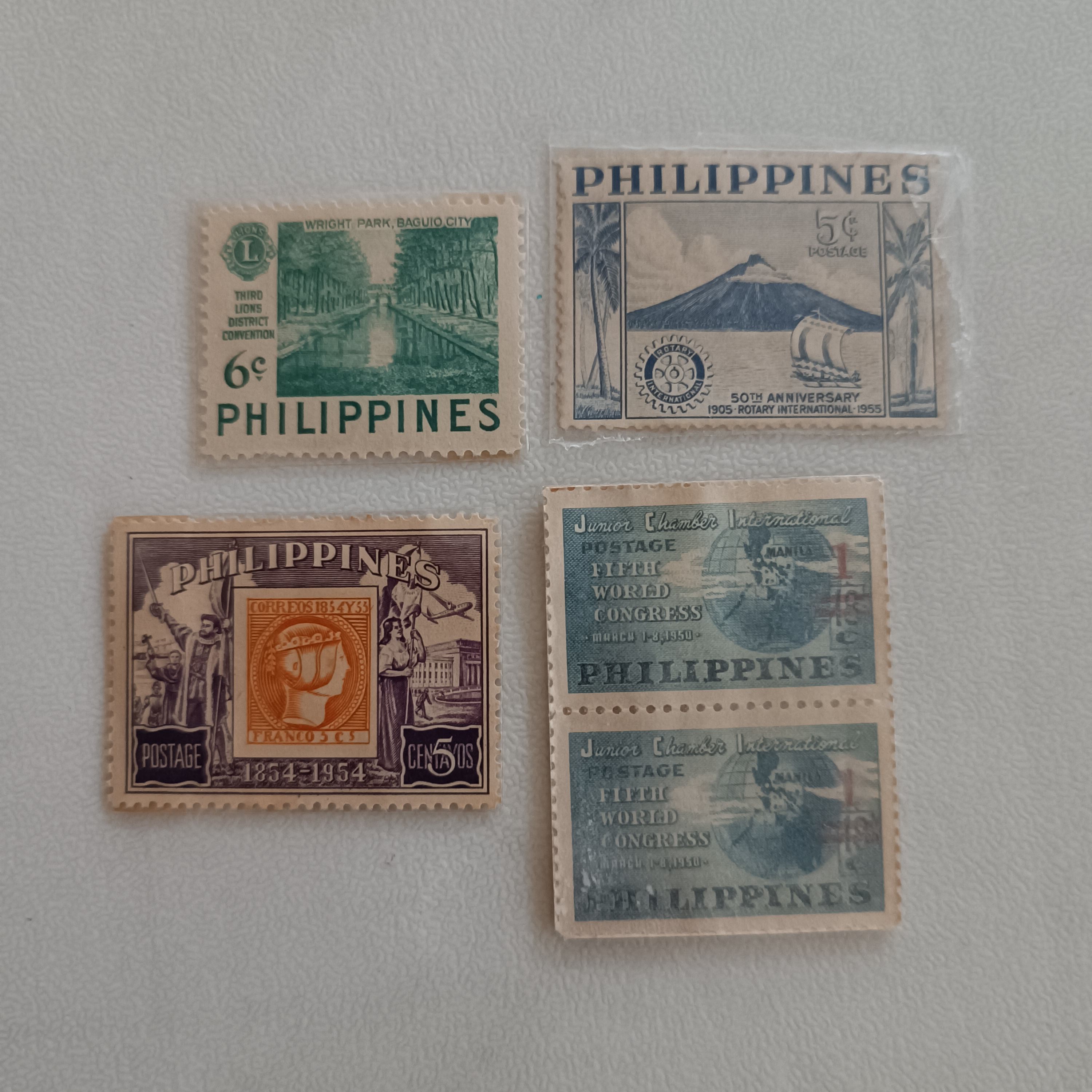 Philippine Old Stamps: (Authentic) 3rd Lions District Convention ...