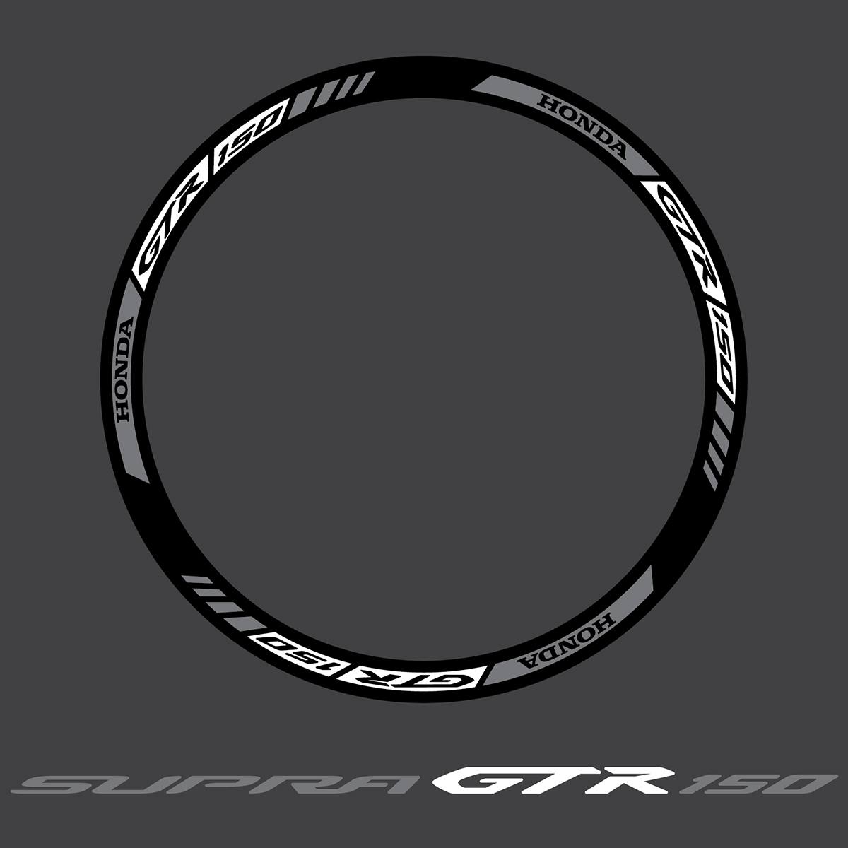 Honda Supra GTR 150 mags sticker wheel decals | Lazada PH